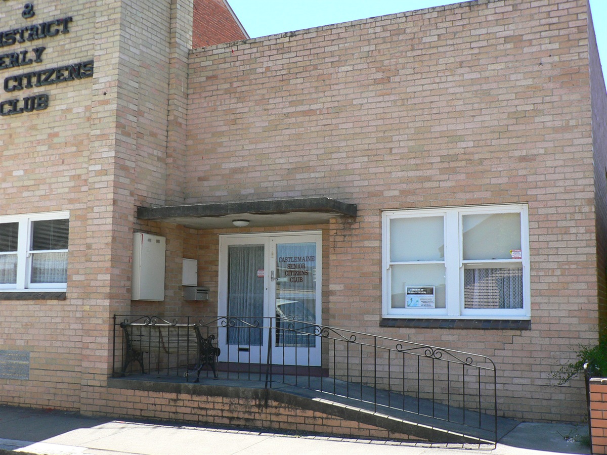 Castlemaine Senior Citizens Centre | Mount Alexander Shire Council